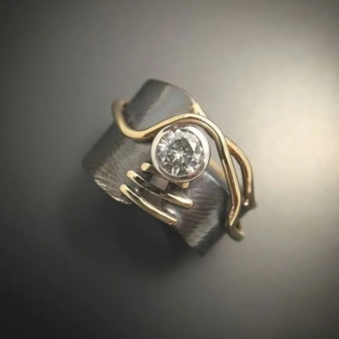 Vintage Silver Glow Ring – Matilda&Milo Jewels