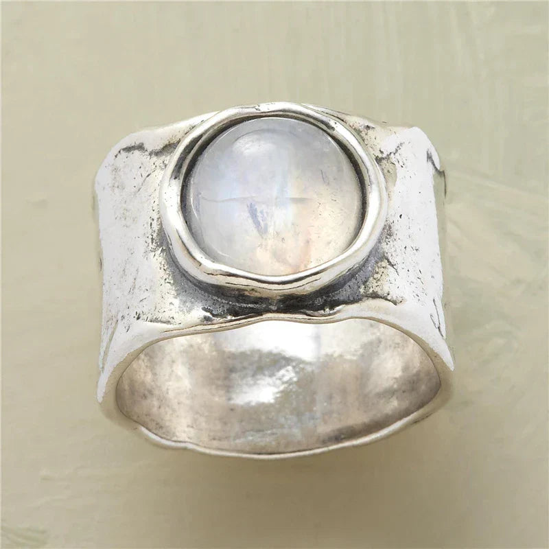 Moonstone Boho Ring – Matilda&Milo Jewels